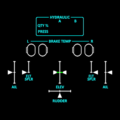 SPAD.neXt FIP PMDG 737NG MFD SYS PAGE GAUGE for Microsoft Flight ...