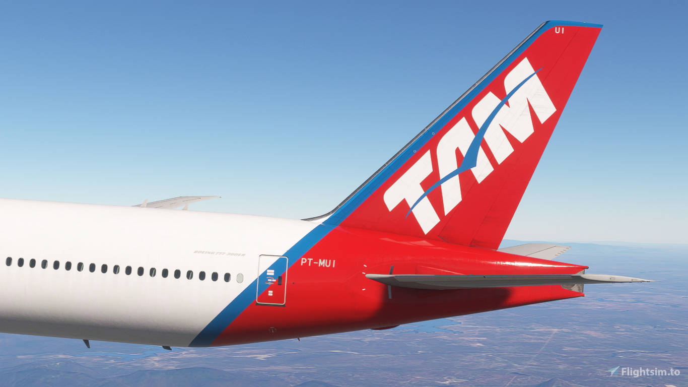 TAM PT-MUI | w/Cabin | 4K resolution for Microsoft Flight Simulator | MSFS