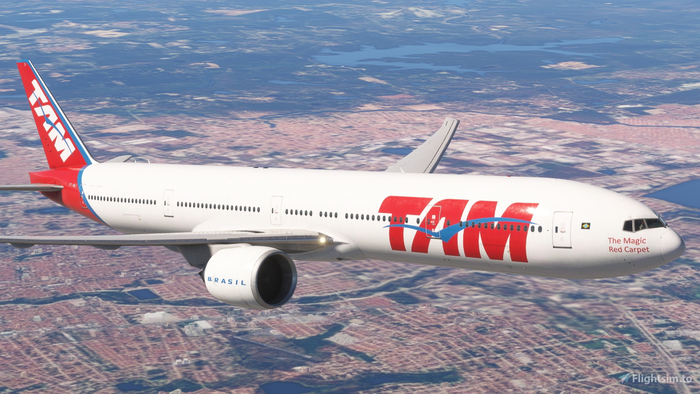 TAM PT-MUI | w/Cabin | 4K resolution for Microsoft Flight Simulator | MSFS