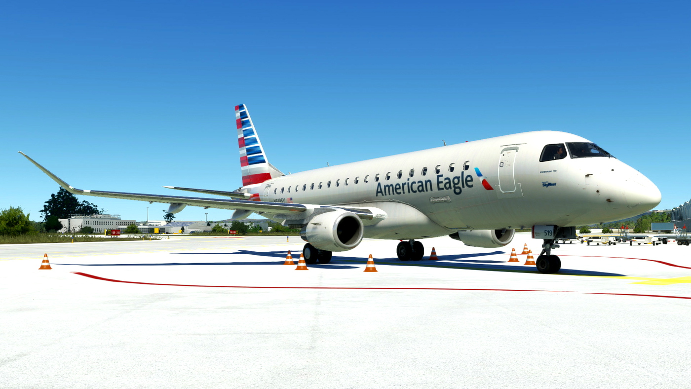 American Eagle/Skywest N519SY for FSS E175 for Microsoft Flight ...