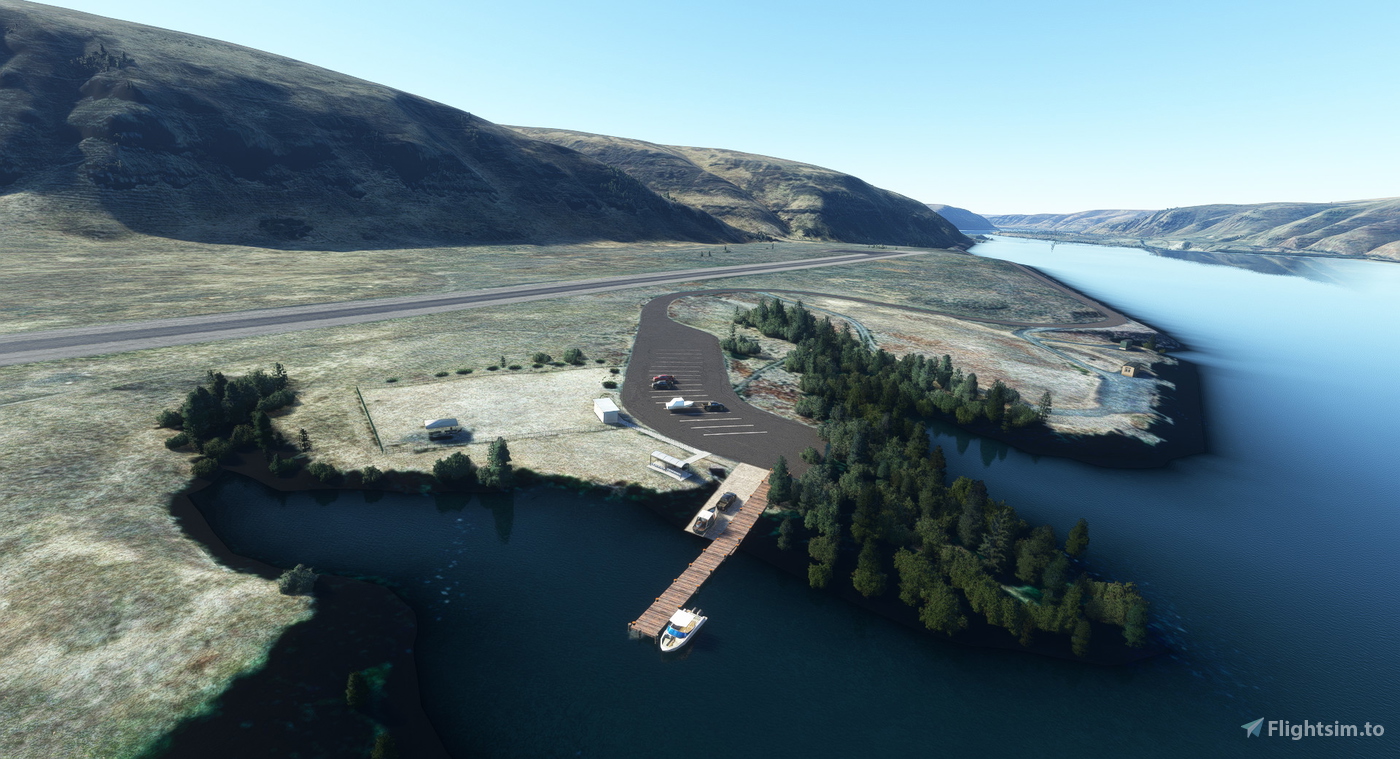 16W - Little Goose Lock & Dam Airport (WA, USA) for Microsoft Flight Simulator | MSFS