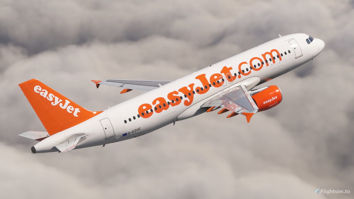 Easyjet [Classic] w/Cabin Fenixsim A320 V2[8K+4K] for Microsoft Flight ...