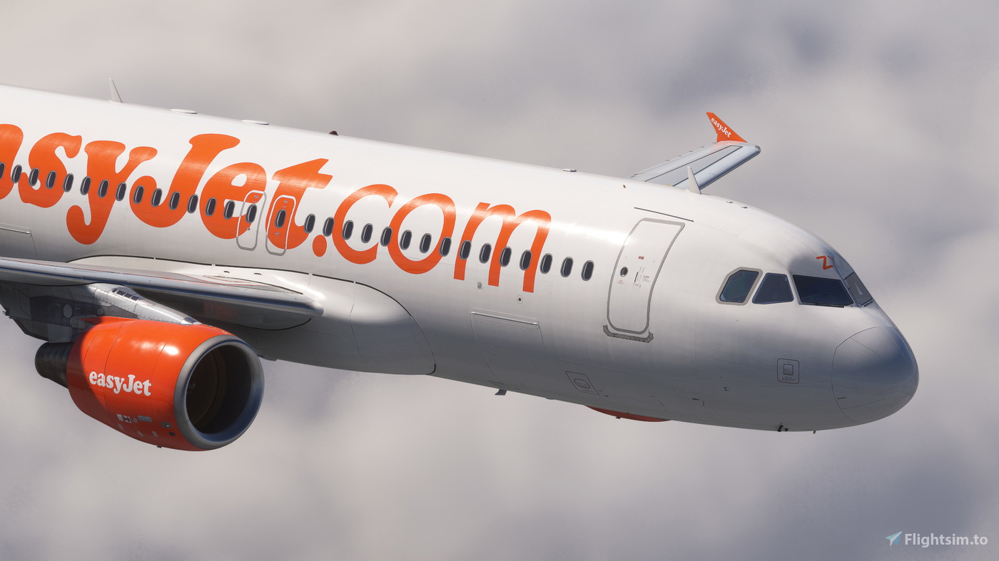 Easyjet [Classic] w/Cabin Fenixsim A320 V2[8K+4K] for Microsoft Flight ...