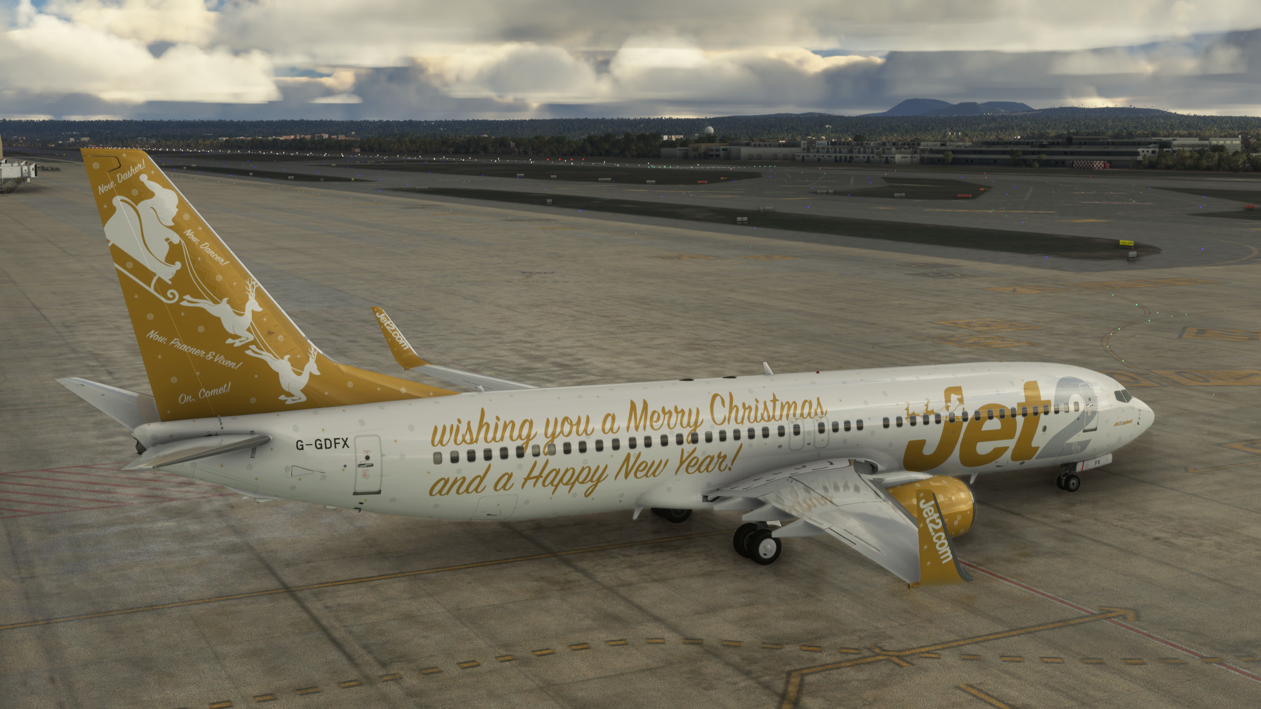 Jet2 Christmas G-GDFX PMDG 737-800 (Fictional) - MSFS Add-on - Flightsim.to