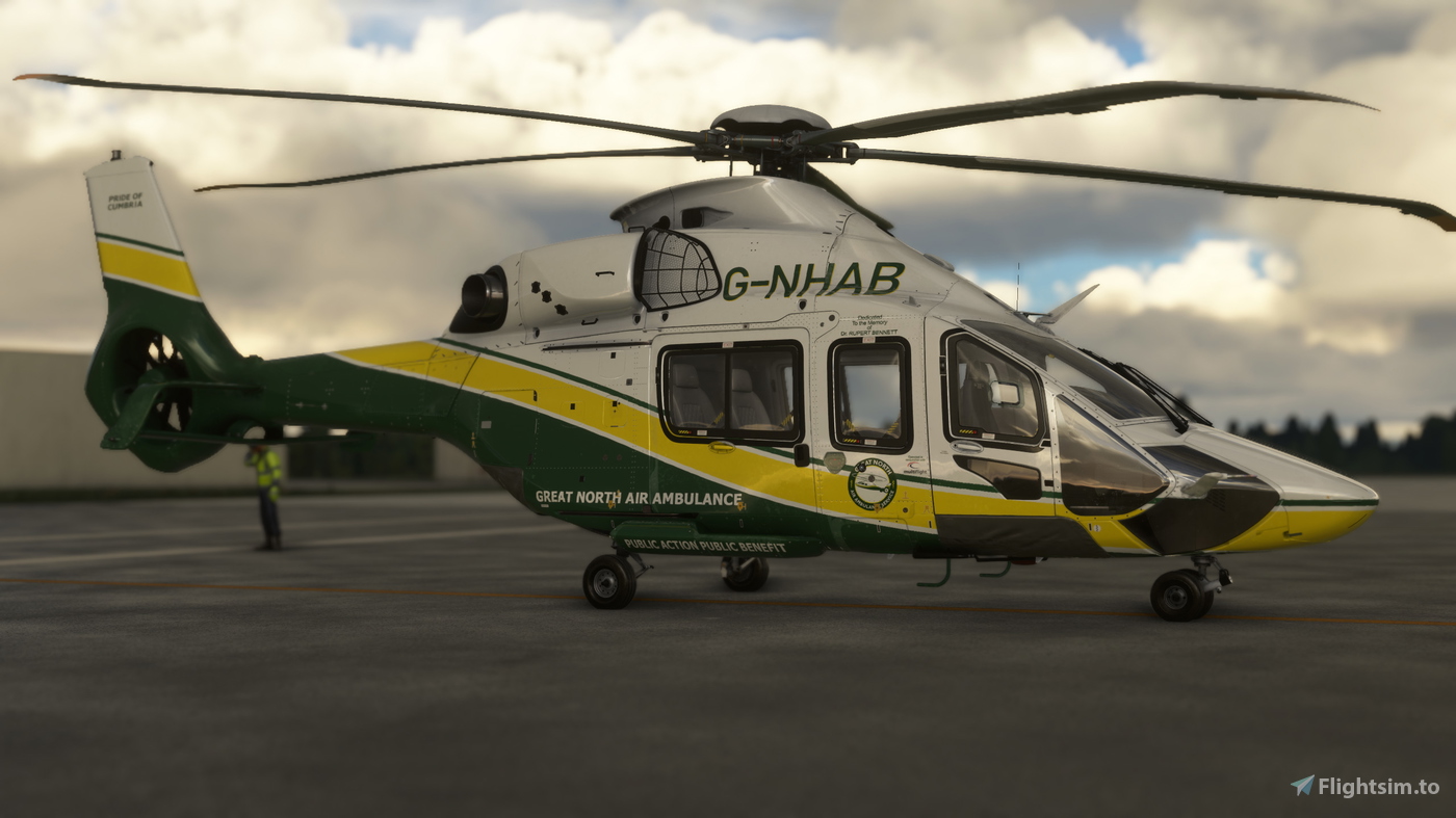 Great North Air Ambulance G-NHAB H160 (Fictional) for Microsoft Flight ...