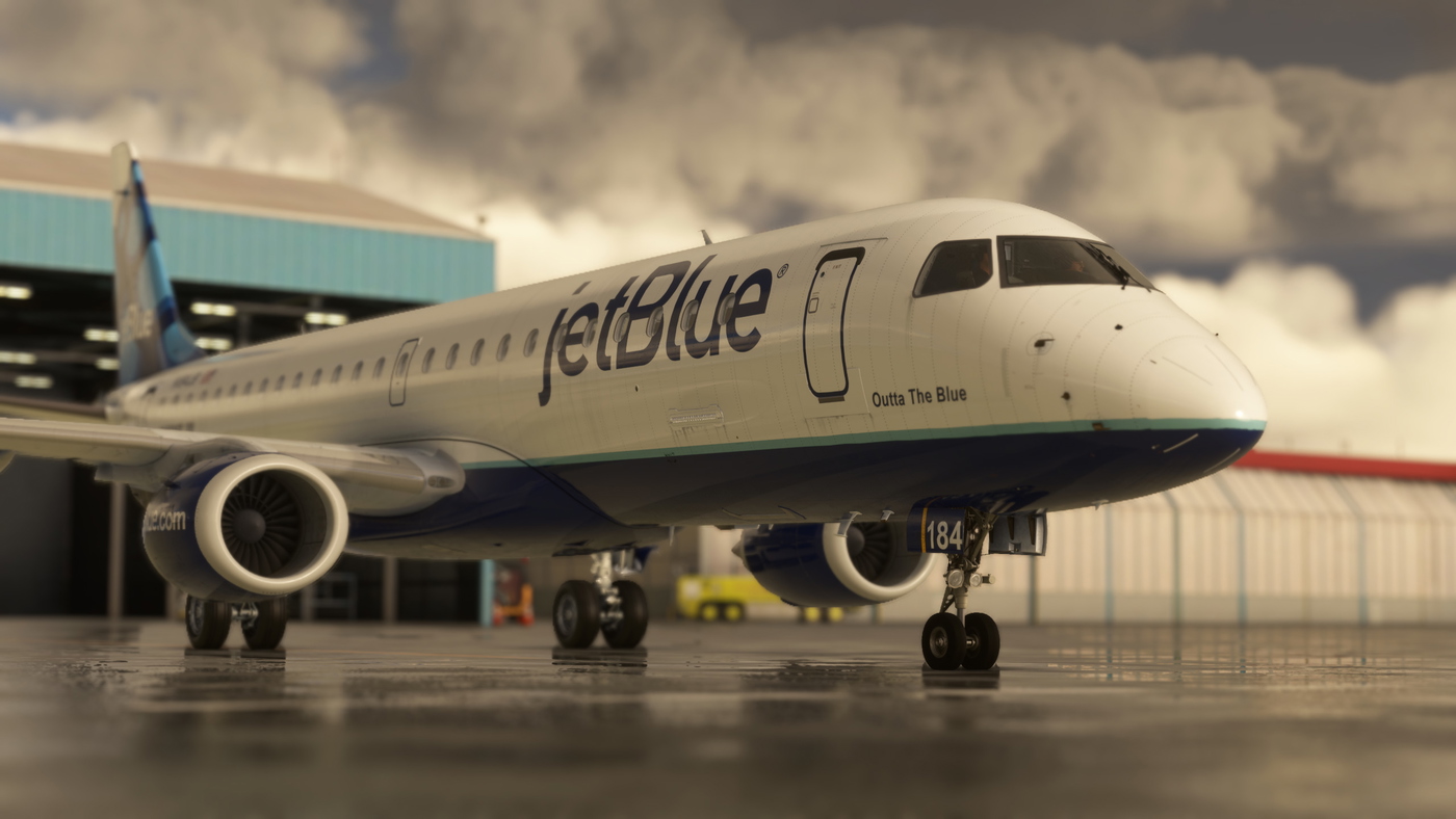 FSS E190! JetBlue N184JB "Outta The Blue" for Microsoft Flight ...