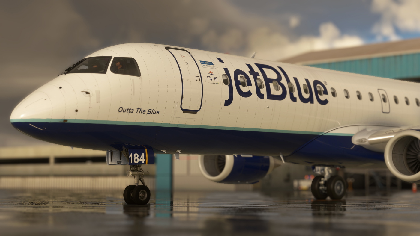 FSS E190! JetBlue N184JB "Outta The Blue" for Microsoft Flight ...