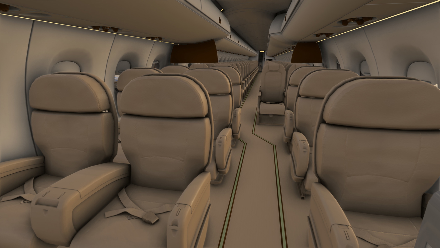 AirX Charter 9H-FCM Lineage (FSS E190) for Microsoft Flight Simulator ...