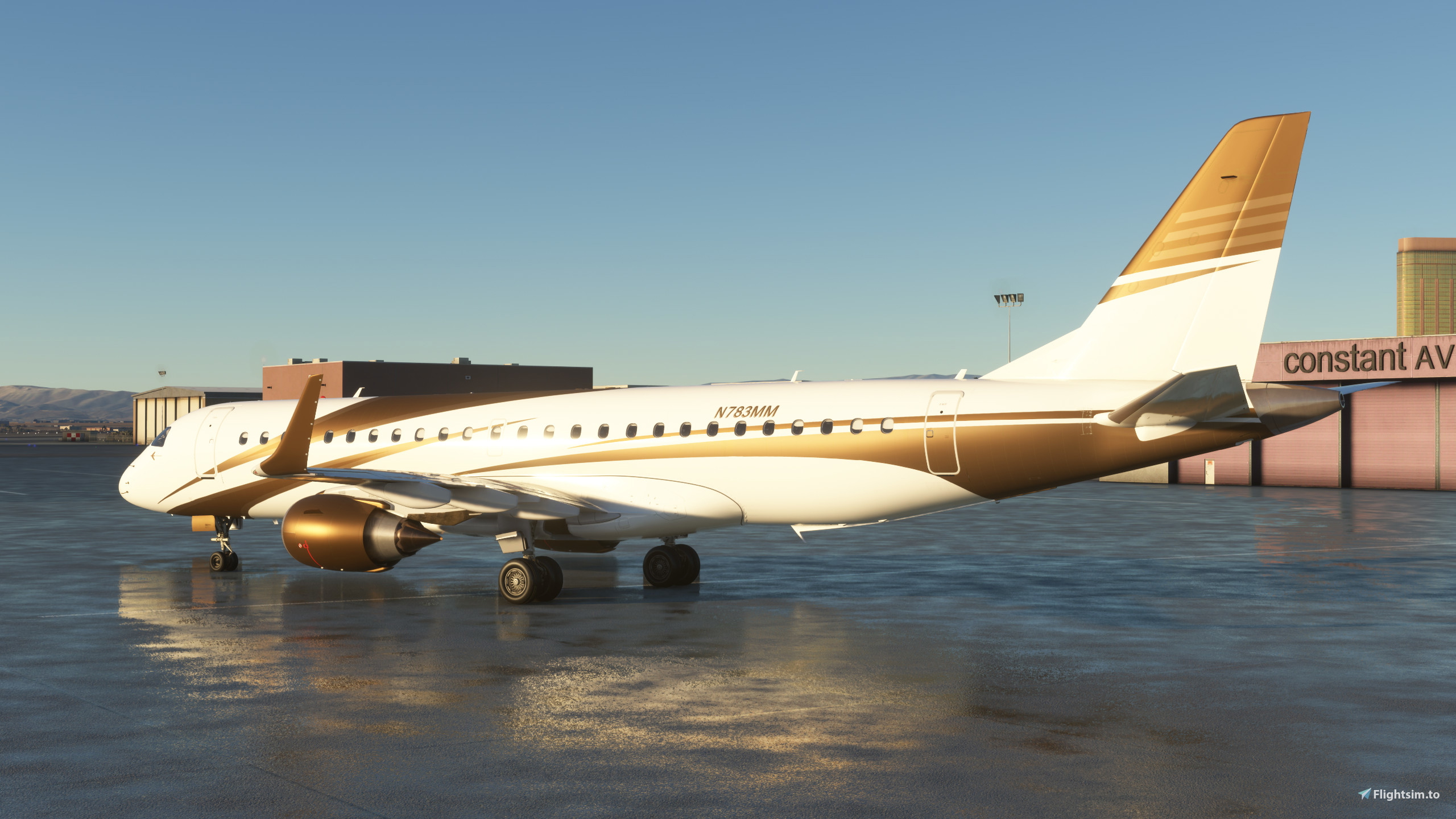 MGM Lineage 1000 | N783MM | FSS E190 - MSFS Add-on - Flightsim.to