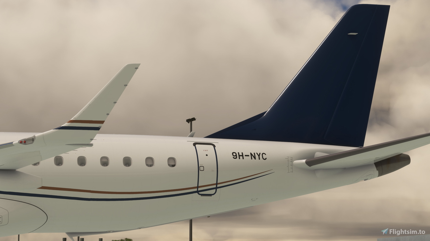 FSS E190 | 9H-NYC Air X Charter Lineage for Microsoft Flight Simulator | MSFS