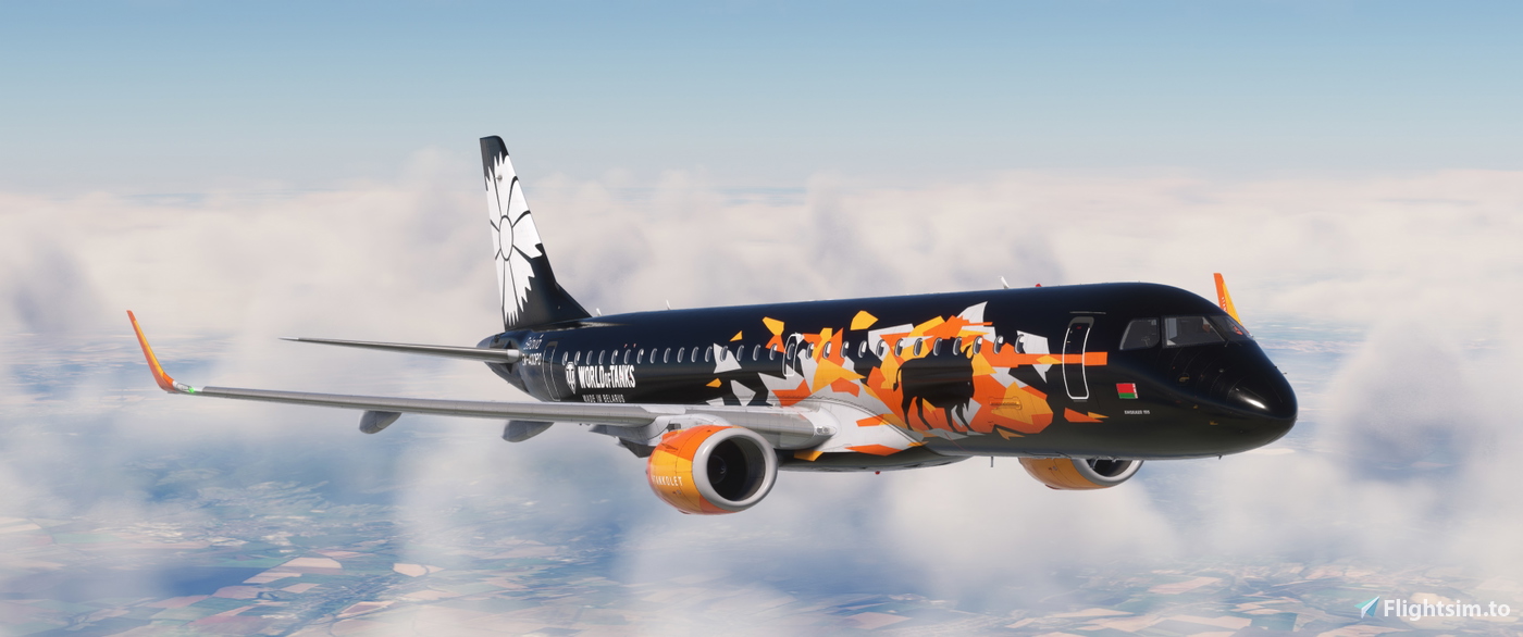 FSS E195 | Belavia EW-400PO | World of Tanks #tankolet - w/ cabin for ...
