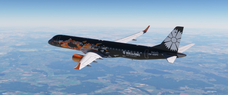 FSS E195 | Belavia EW-400PO | World of Tanks #tankolet - w/ cabin for ...