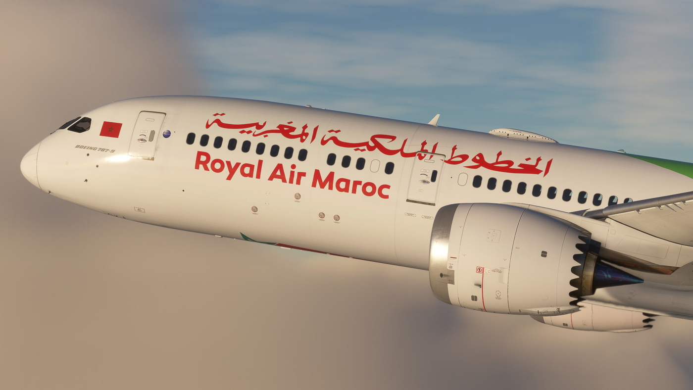 Air Maroc Logo Spezialbemalung: Royal Air Maroc Feiert Erste 787 9 Und