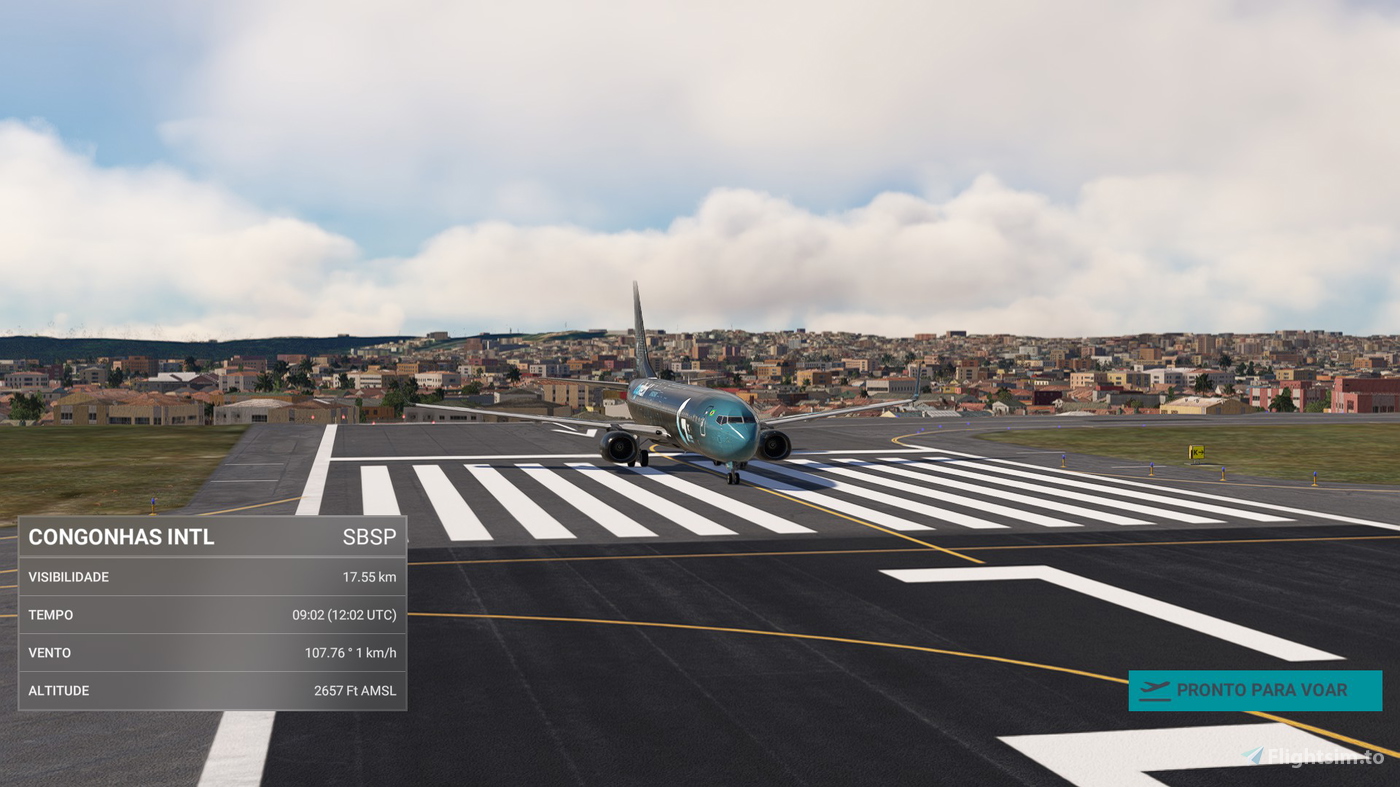 PMDG 737-800 Logitech e Perna do Vento PR-LPV for Microsoft Flight ...