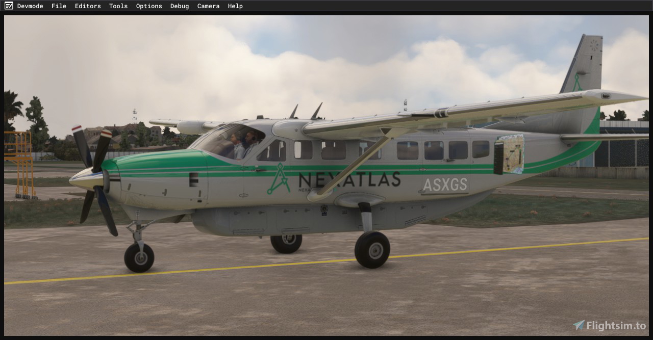 Cessna C208B Grand Caravan "NexAtlas" - AeroArt Liveries for Microsoft ...
