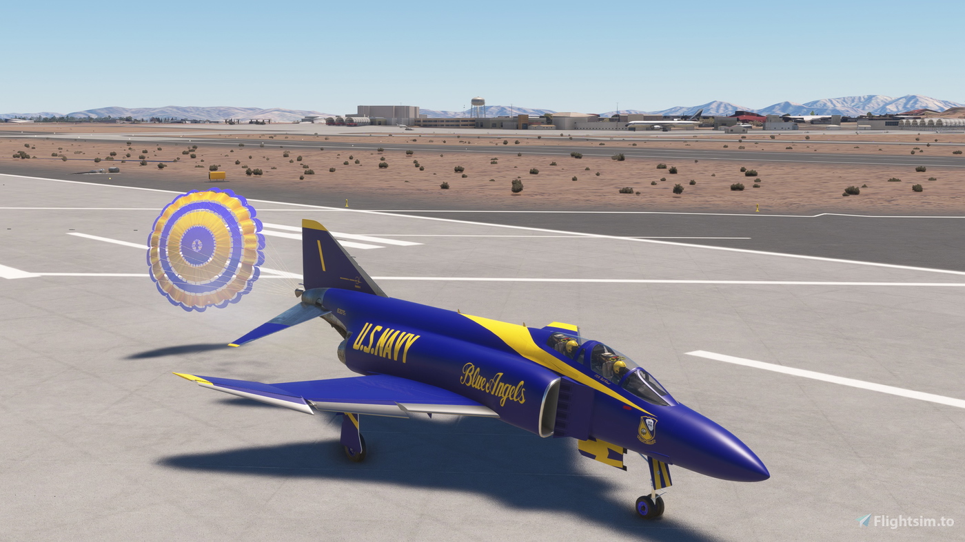 1969 F-4 Blue Angels 8K for Microsoft Flight Simulator | MSFS
