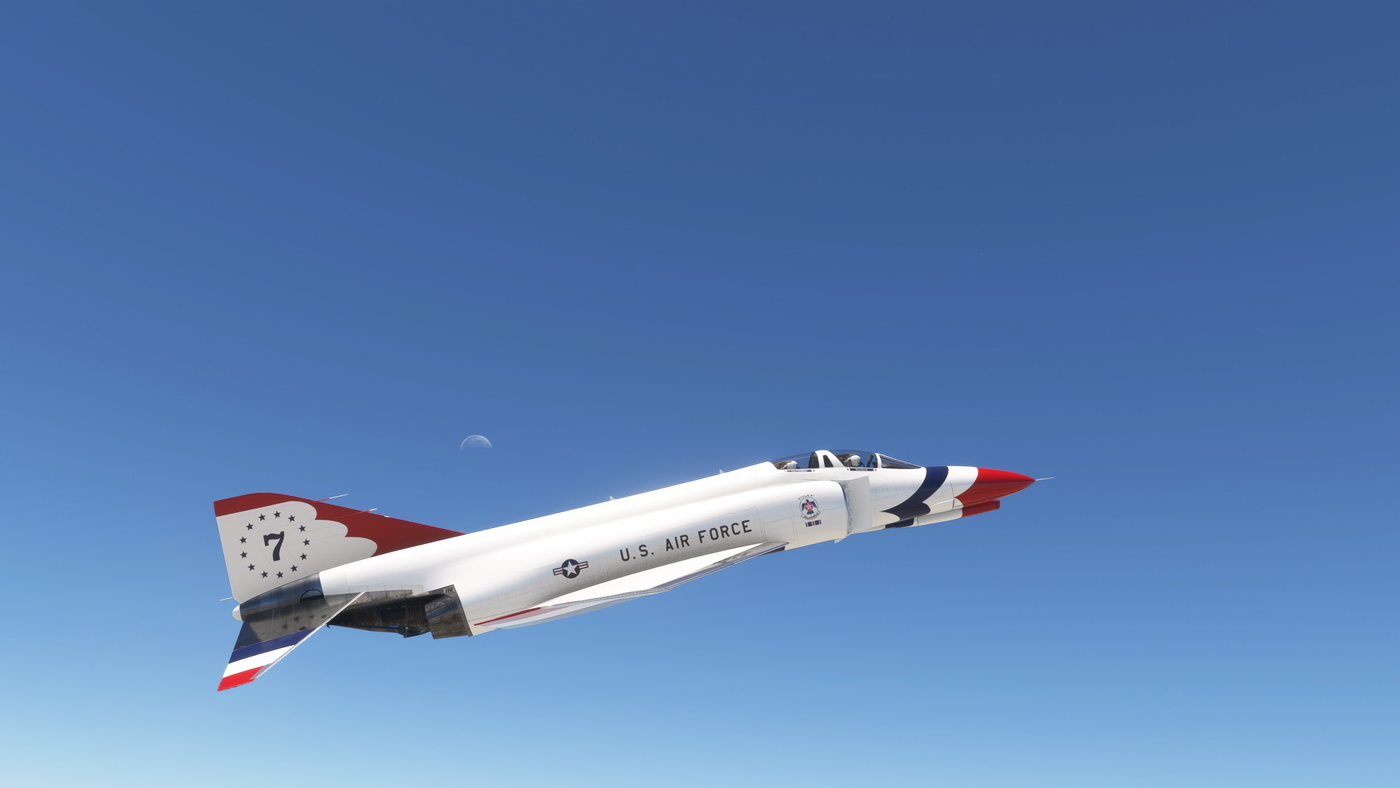 1973 F-4E Thunderbirds Team 8K for Microsoft Flight Simulator | MSFS