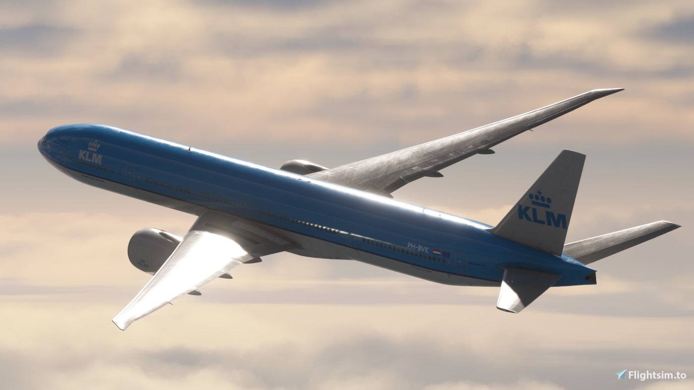 PMDG Boeing B777-300ER KLM Royal Dutch Airlines Old | 4K para Microsoft ...