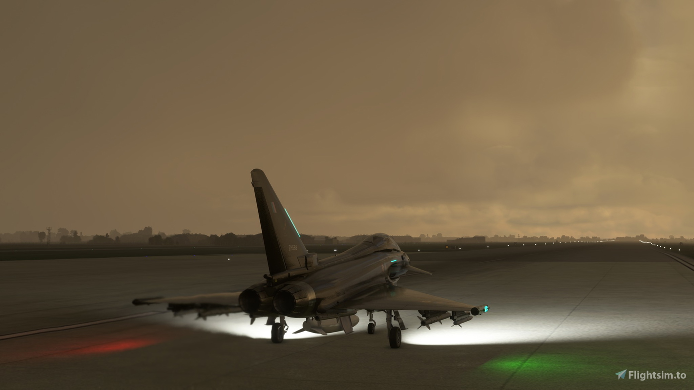 1994 Eurofighter EF-2000 Typhoon DA2 C/N DA2 for Microsoft Flight ...