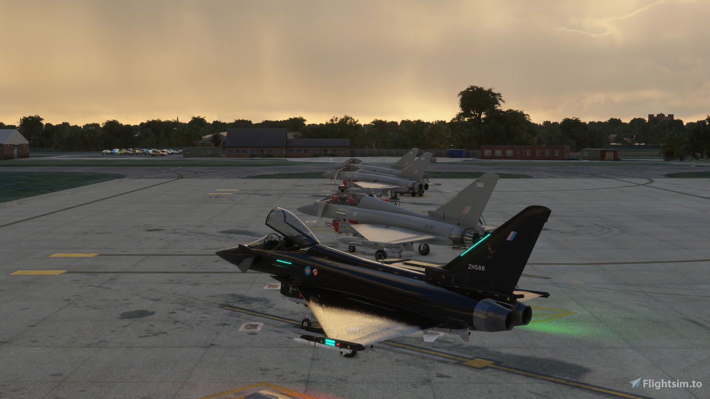 1994 Eurofighter EF-2000 Typhoon DA2 C/N DA2 for Microsoft Flight ...