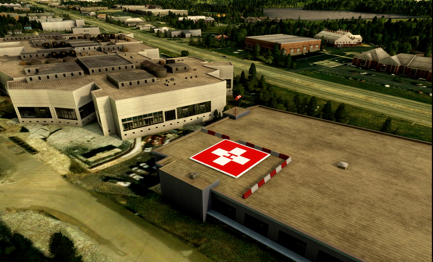 1KY1 - Baptist Health Hardin Hospital Heliport for Microsoft Flight ...