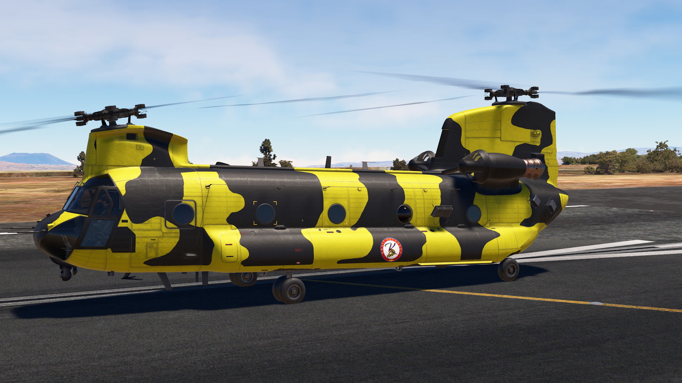 Krait Squadron CH-47F Chinook for Microsoft Flight Simulator | MSFS