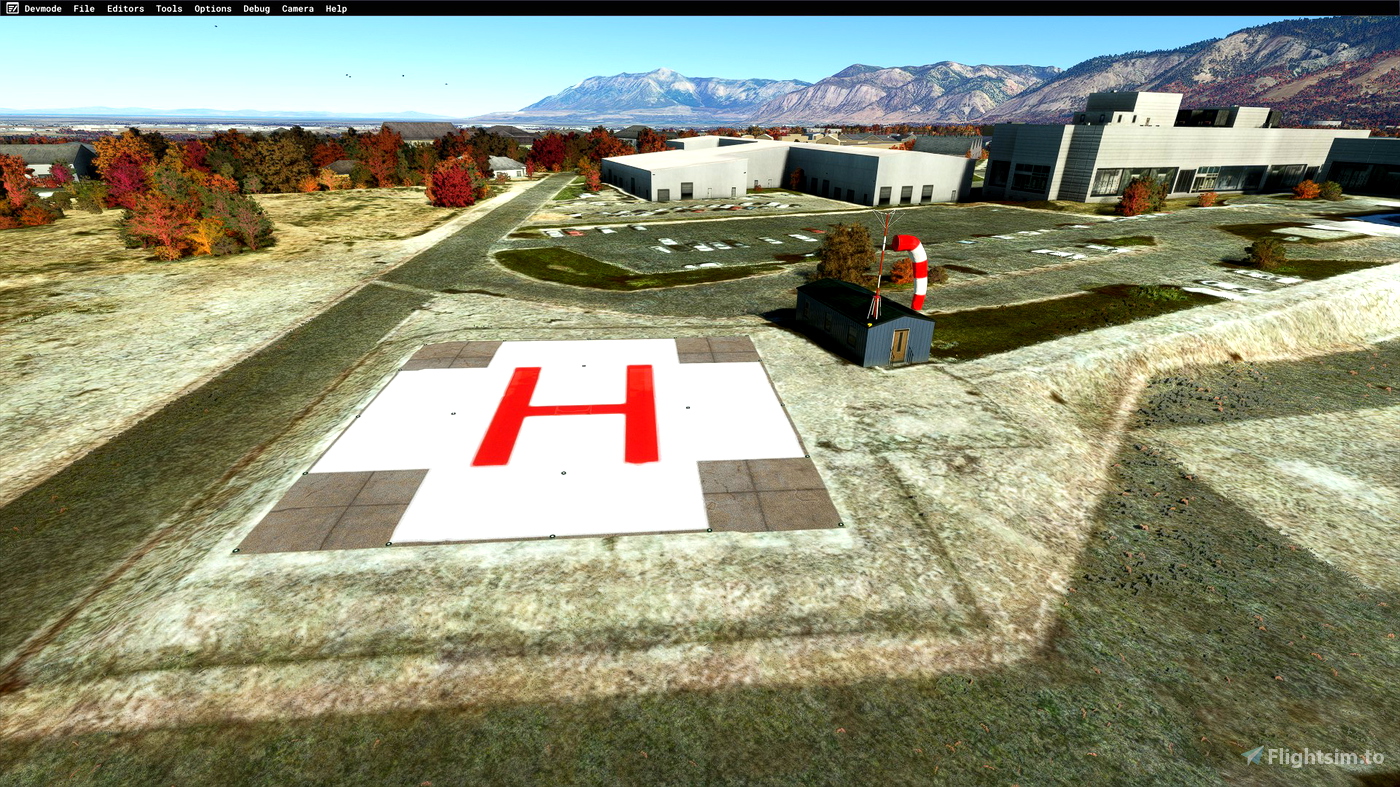 Ogden Regional Medical Center Heliport for Microsoft Flight Simulator ...
