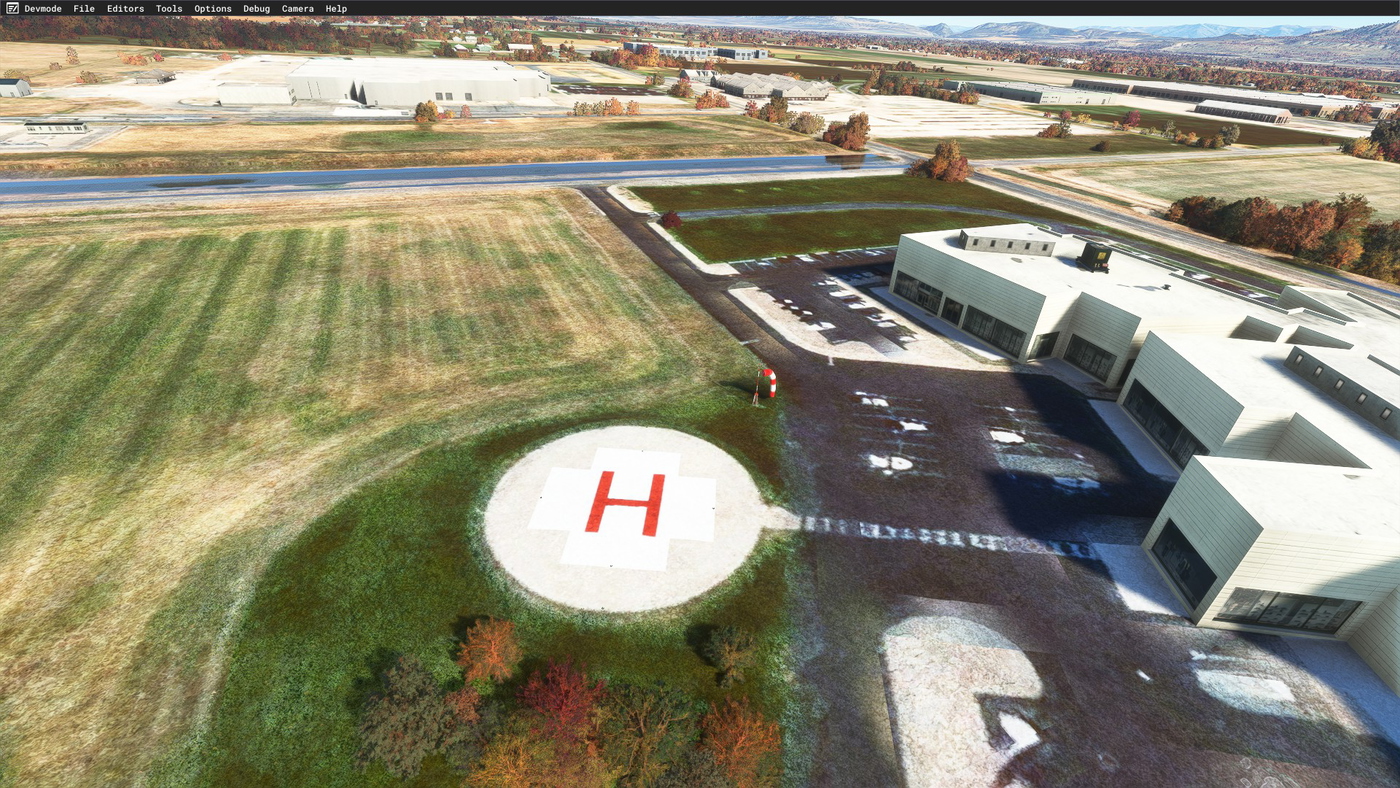 Bear River Valley Hospital Heliport for Microsoft Flight Simulator | MSFS