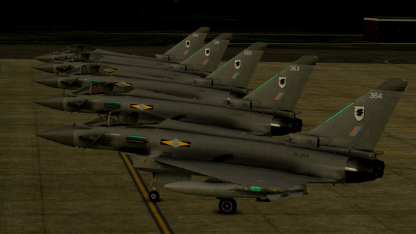 CJ Simulations Typhoon - RAF Coningsby Based Unmarked Livery Pack (6 ...