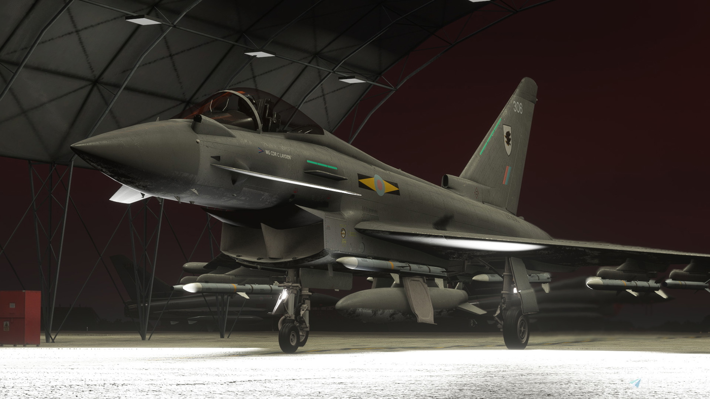 CJ Simulations Typhoon - RAF XI (F) SQN Markings Livery Pack (6 Liveries) (8K Textures) pour ...