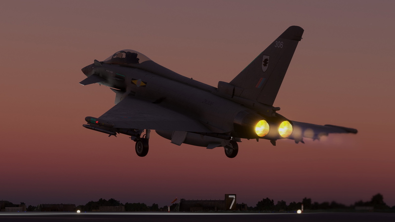 CJ Simulations Typhoon - RAF XI (F) SQN Markings Livery Pack (6 Liveries) (8K Textures) for ...