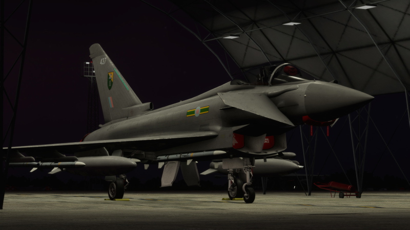 CJ Eurofighter Typhoon Liveries for Microsoft Flight Simulator | MSFS