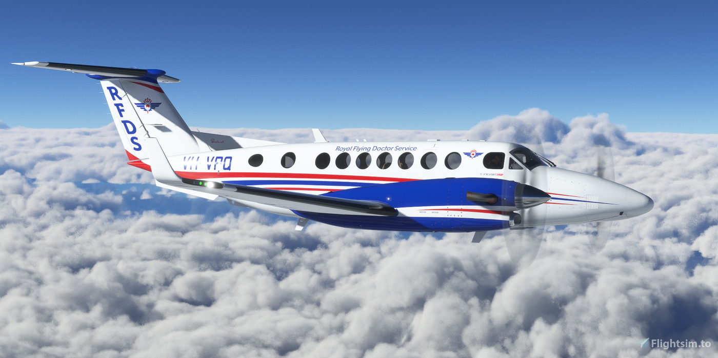 Royal Flying Doctor Service (RFDS) VH-VPQ (Australia) | Asobo (Textron ...