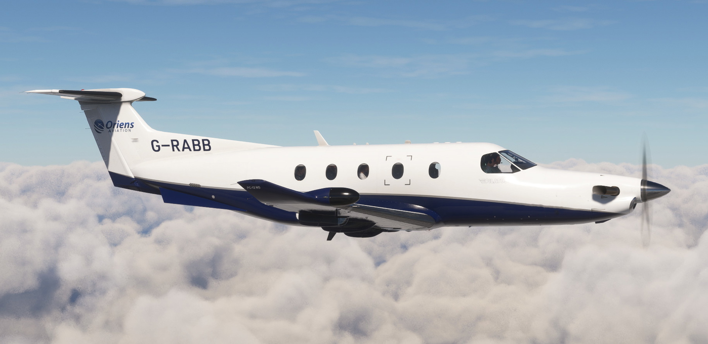 G-RABB Oriens Aviation - Executive | SimWorks Studios PC-12 [4K] for ...