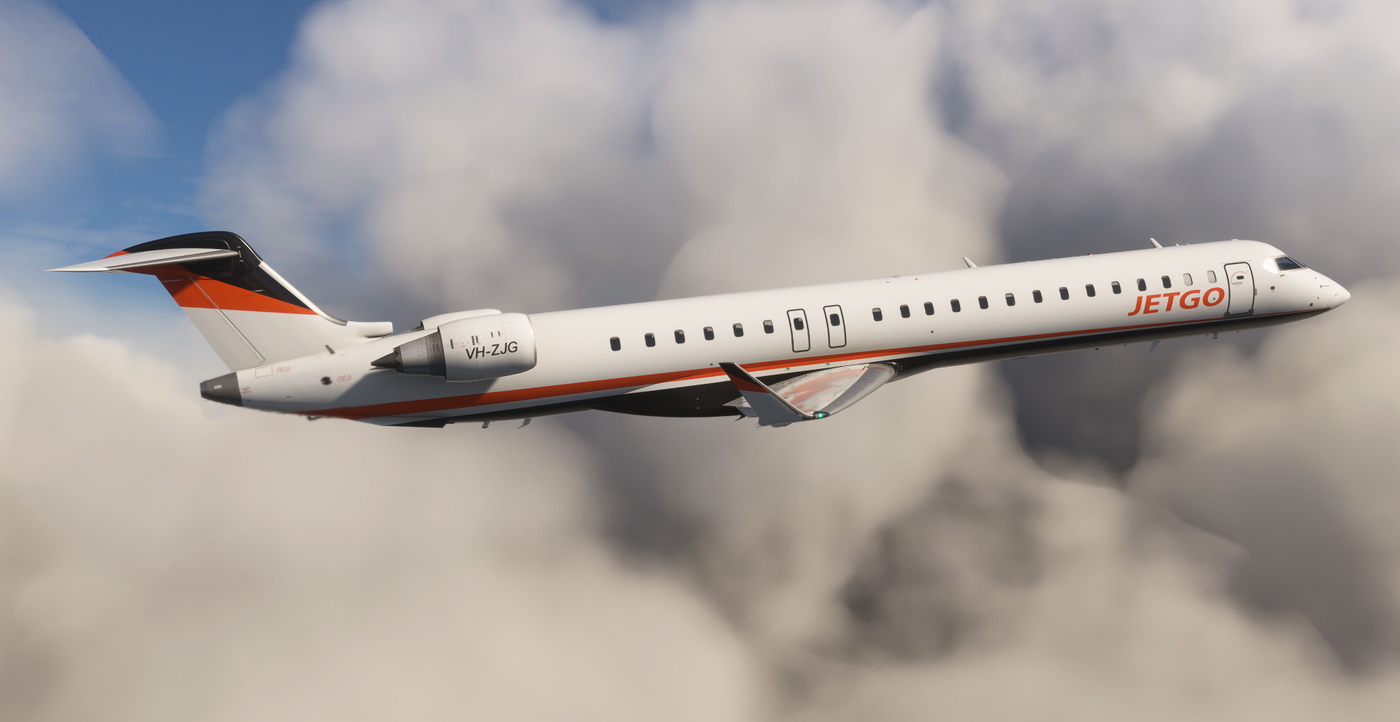 JetGo Australia VH-ZJG (Fictional) | Aerosoft CRJ 900 [4K] for ...