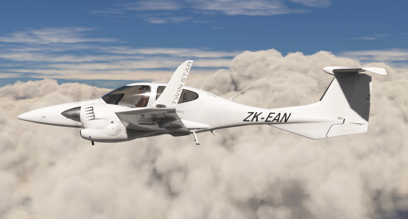 Ardmore Flying School (New Zealand) ZK-EAN | COWS Diamond DA42 TDI [8K ...
