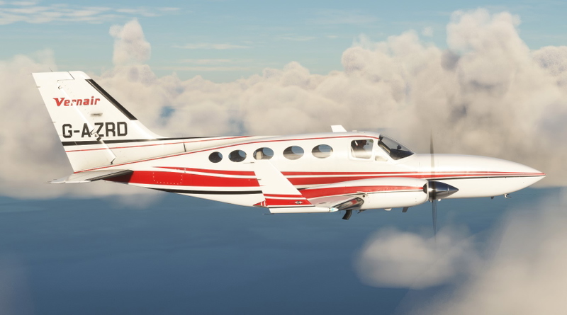 Cessna 414 Chancellor Liveries for Microsoft Flight Simulator | MSFS