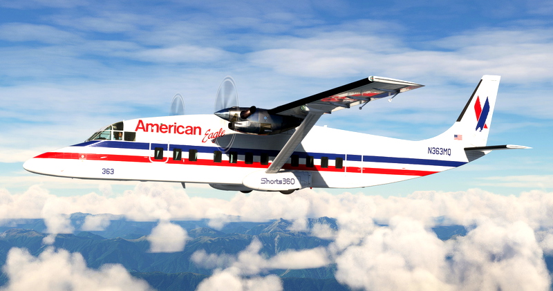 Shorts 360 Liveries for Microsoft Flight Simulator | MSFS