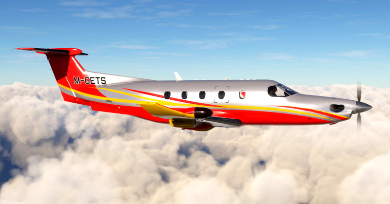 SimWorks Studios PC-12 Liveries for Microsoft Flight Simulator | MSFS