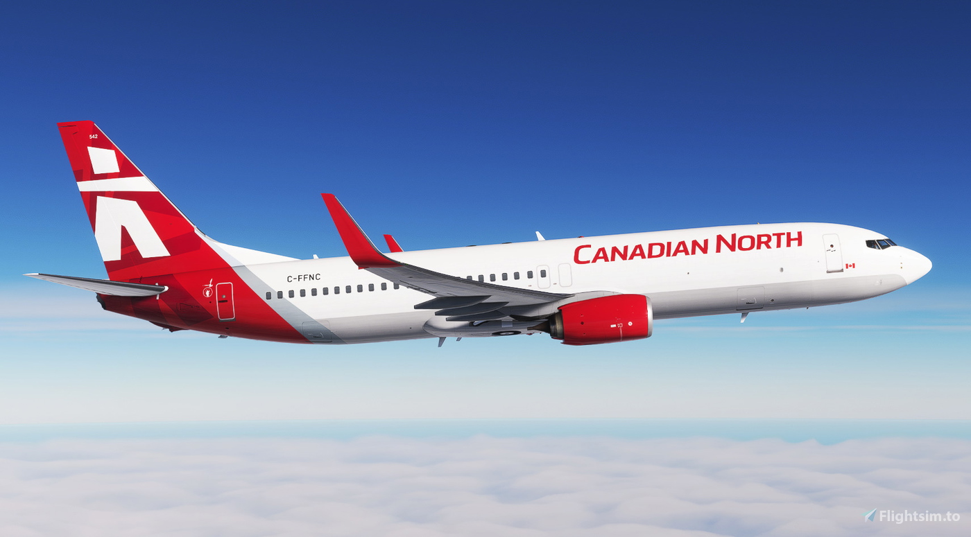 Canadian North C-FFNC (Combi) | PMDG 737-800BDSF [4K] for Microsoft ...