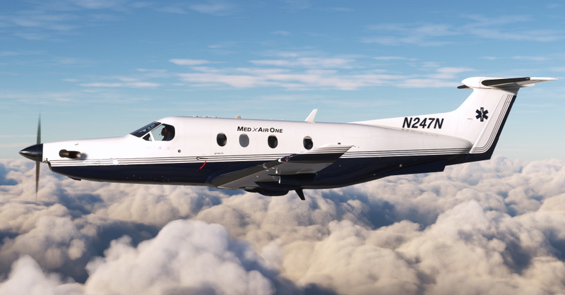 SimWorks Studios PC-12 Liveries for Microsoft Flight Simulator | MSFS