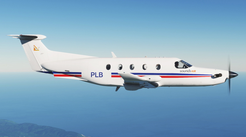 SimWorks Studios PC-12 Liveries for Microsoft Flight Simulator | MSFS