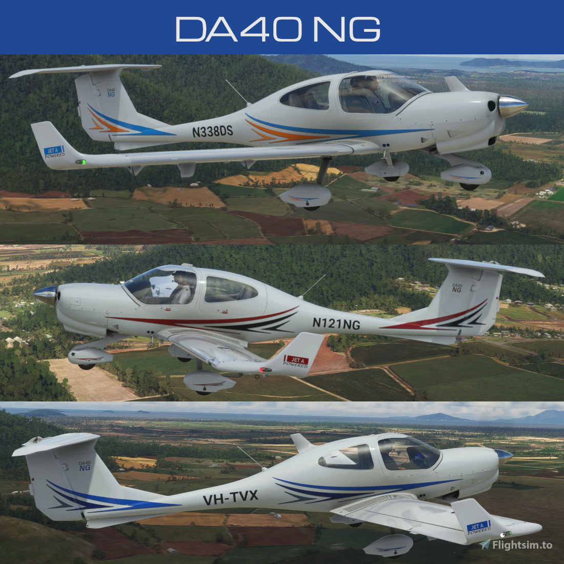 Diamond DA40 NG and DA40 TDi - Chevrons for Microsoft Flight Simulator ...