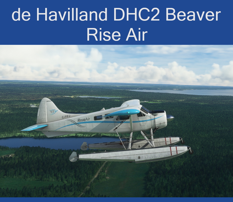 Havilland DHC-2 Beaver Liveries for Microsoft Flight Simulator | MSFS