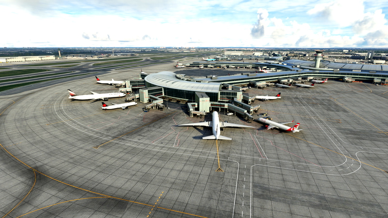 CYYZ FSLTL Static Aircraft for Microsoft Flight Simulator | MSFS