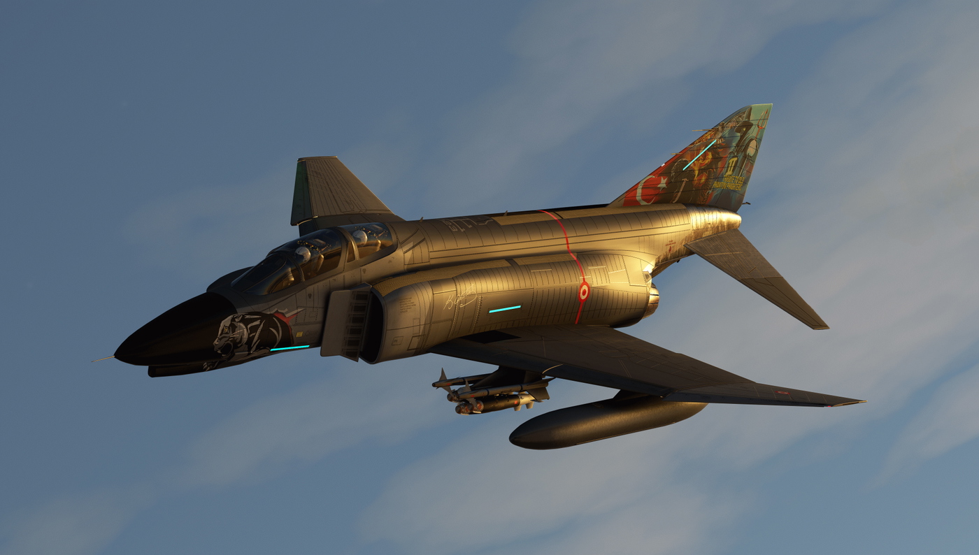 DC Designs F-4E - TUAF "73-1023" (8K) のために Microsoft Flight Simulator ...