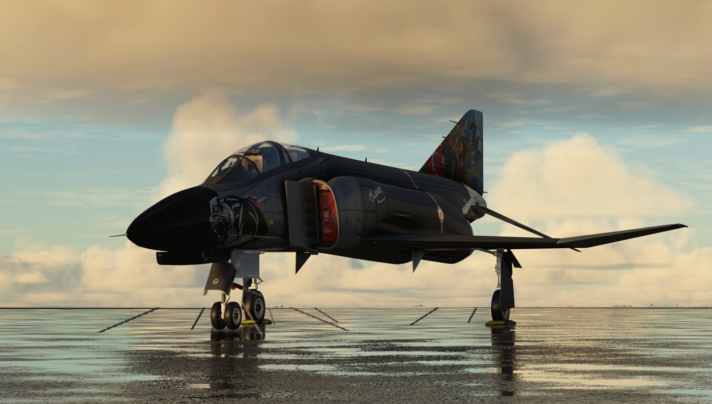 DC Designs F-4E - TUAF "73-1023" (8K) のために Microsoft Flight Simulator ...