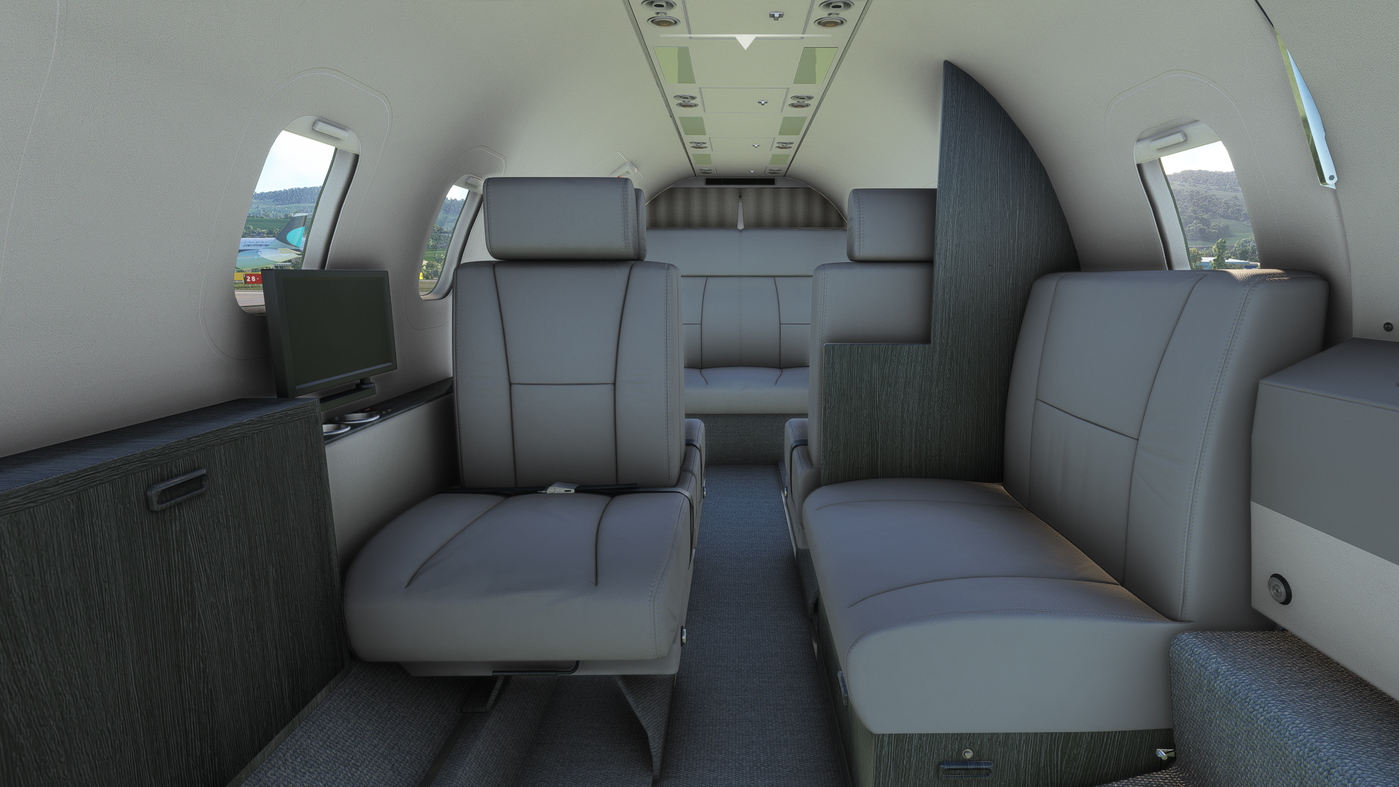 Flysimware - Learjet 35A - Light Grey Interior for Microsoft Flight ...