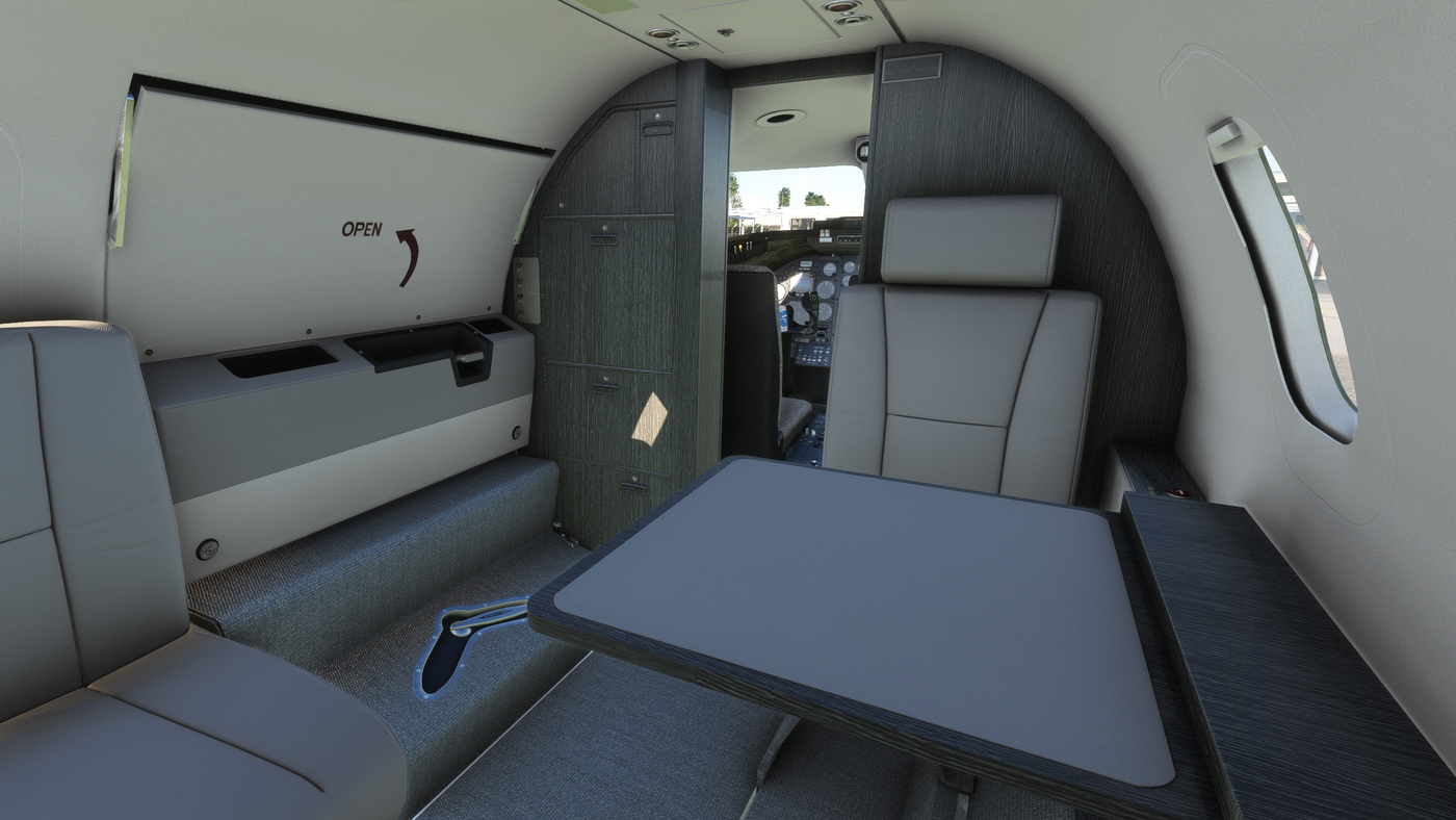 Flysimware - Learjet 35A - Light Grey Interior for Microsoft Flight ...