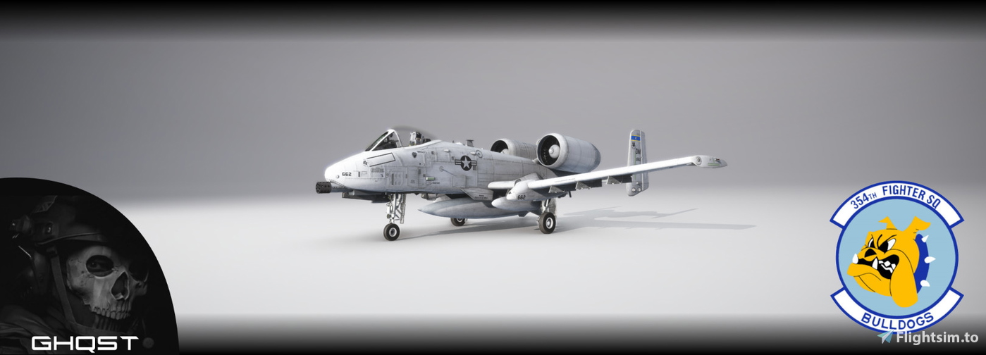 354th FS A-10C | 81-662, 82-983 | 4K のために Microsoft Flight Simulator | MSFS